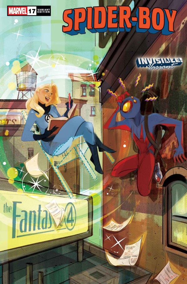 Spider-Boy #17 Nicoletta Baldari Invisible! Var – The Comic Engineer