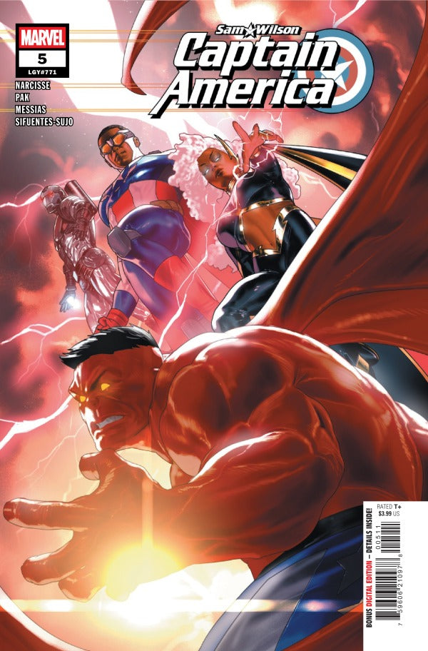 Sam Wilson: Captain America #5 Main Cover – The Comic Engineer