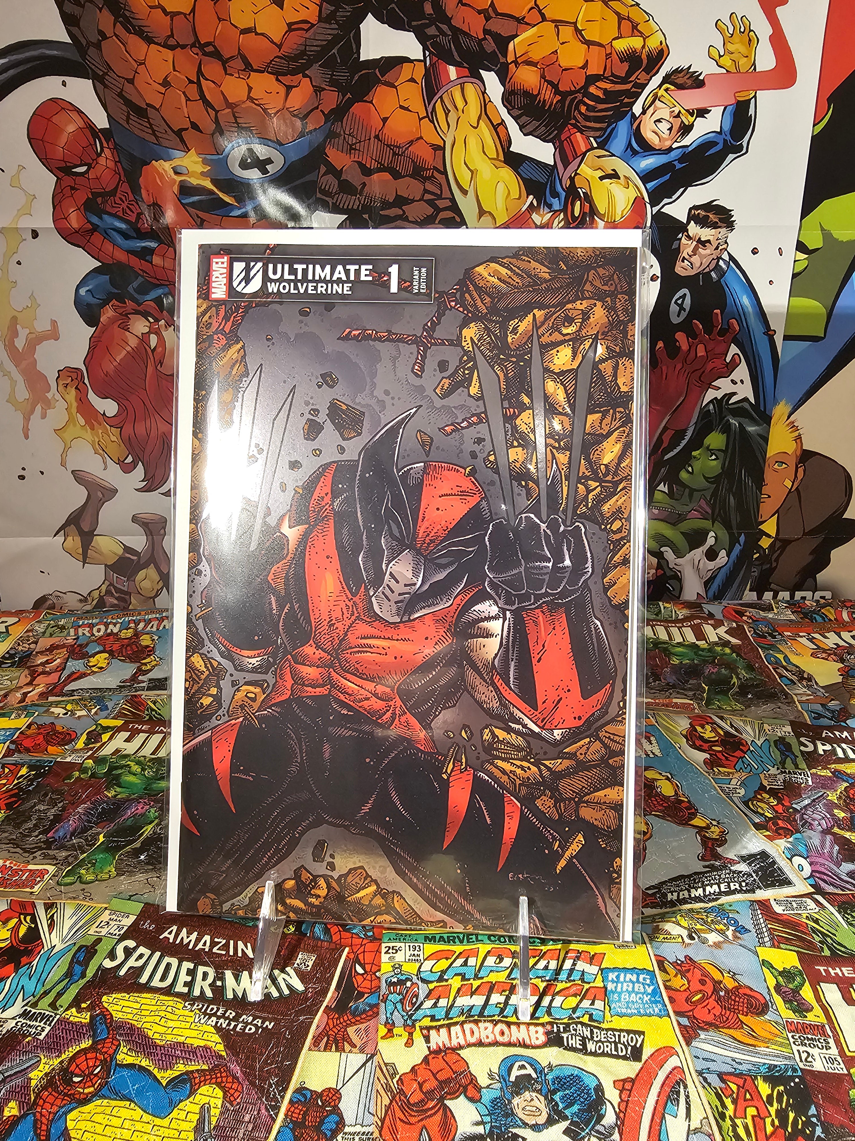 Ultimate Wolverine #1 Kevin Eastman Year In Marvel '25 Blind Bag Silve ...