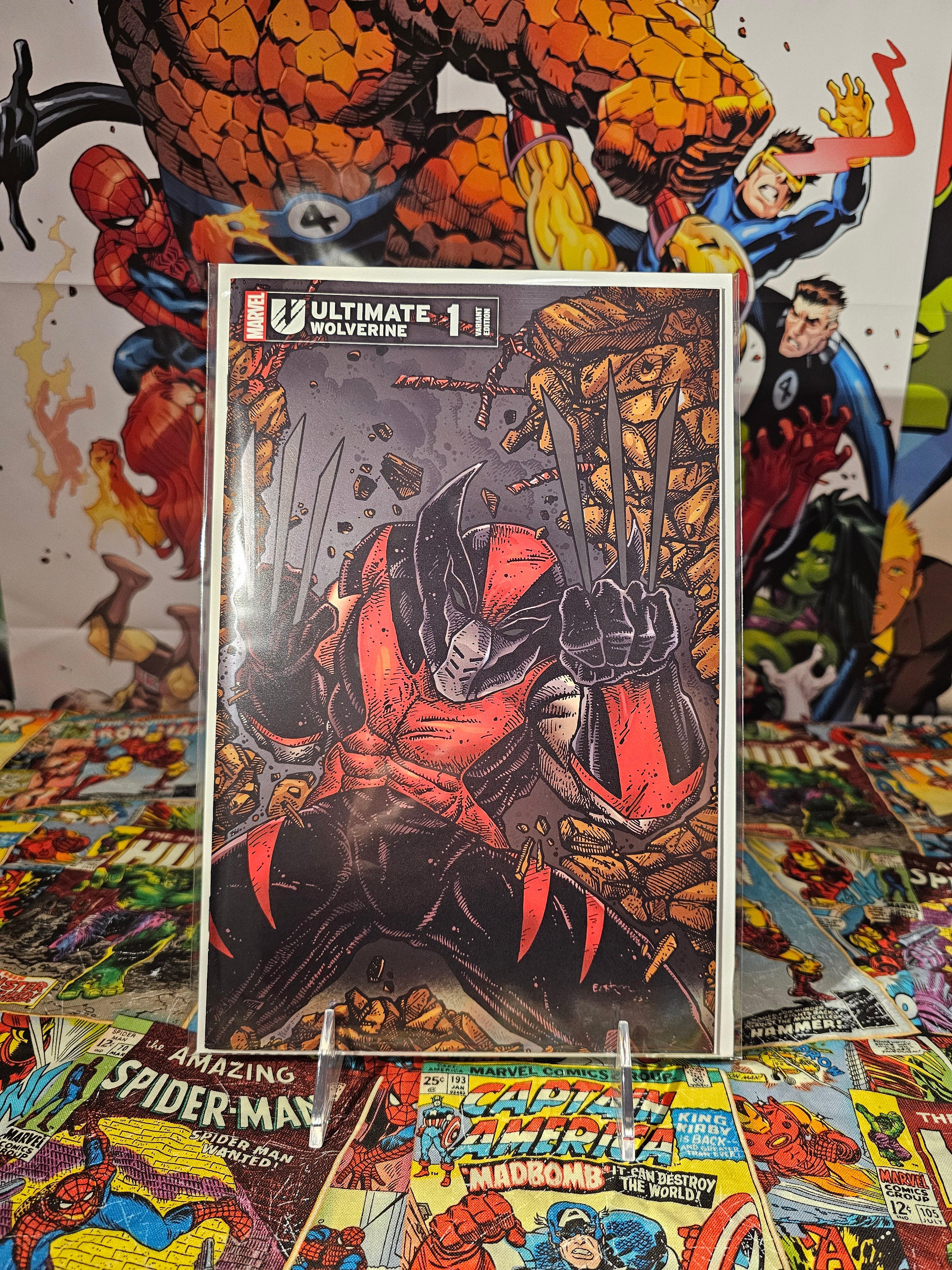 Ultimate Wolverine #1 Kevin Eastman Year In Marvel '25 Blind Bag Silve ...