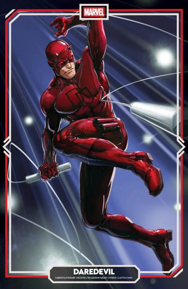 Daredevil / Punisher: The Devil's Trigger #3 Clayton Crain Variant (Pr ...