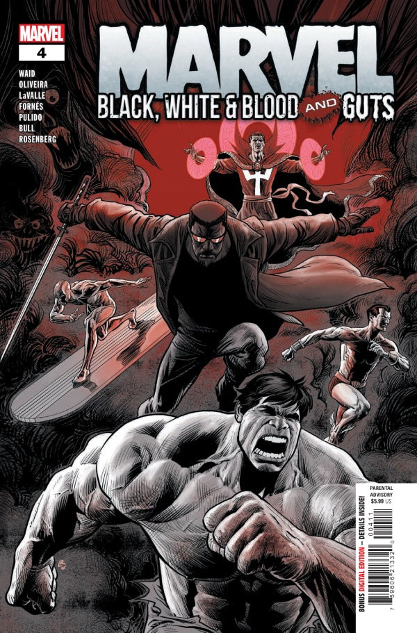 Marvel: Black, White & Blood and Guts #4 – The Comic Engineer